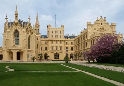 Chateau exteriors - Zámek Lednice